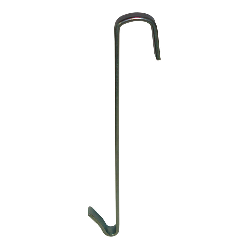 Chatuba | Gancho Chato Tipo S 1/2x1/8x140mm Aço Fixtil - Chatuba